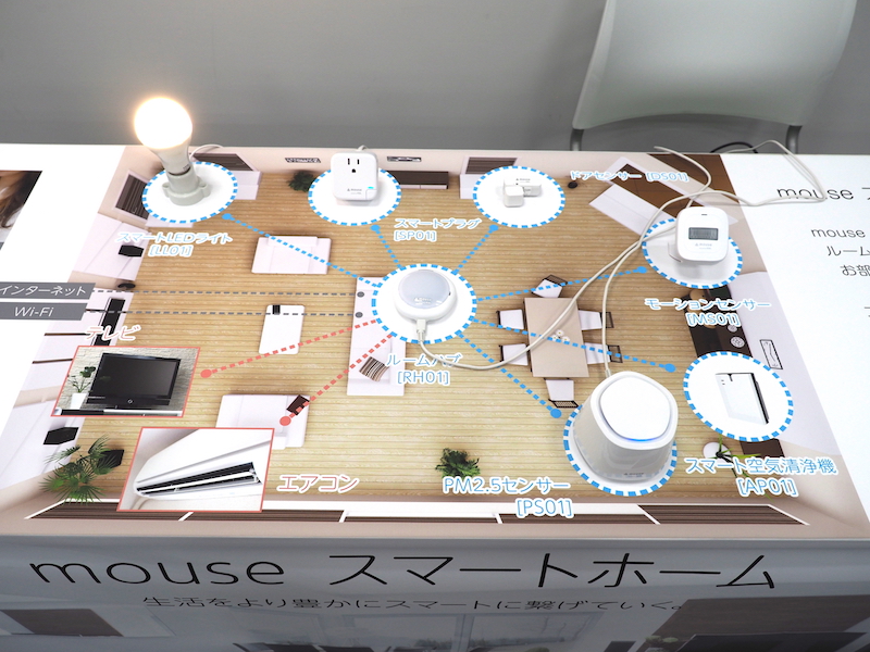 マウスコンピューター、2万円台からスタートできる「mouse スマートホーム」 - 家電 Watch